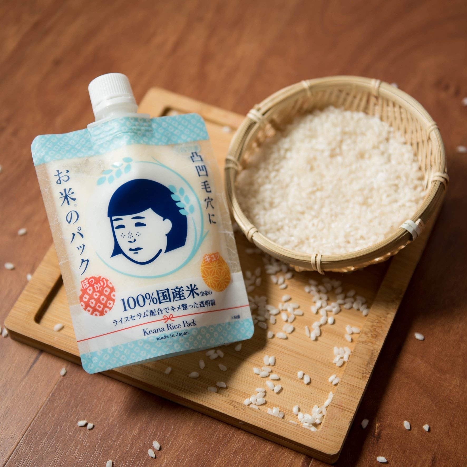 Ishizawa Lab Keana Rice Pack For Clogged Pores & Dull Skin 170g ...
